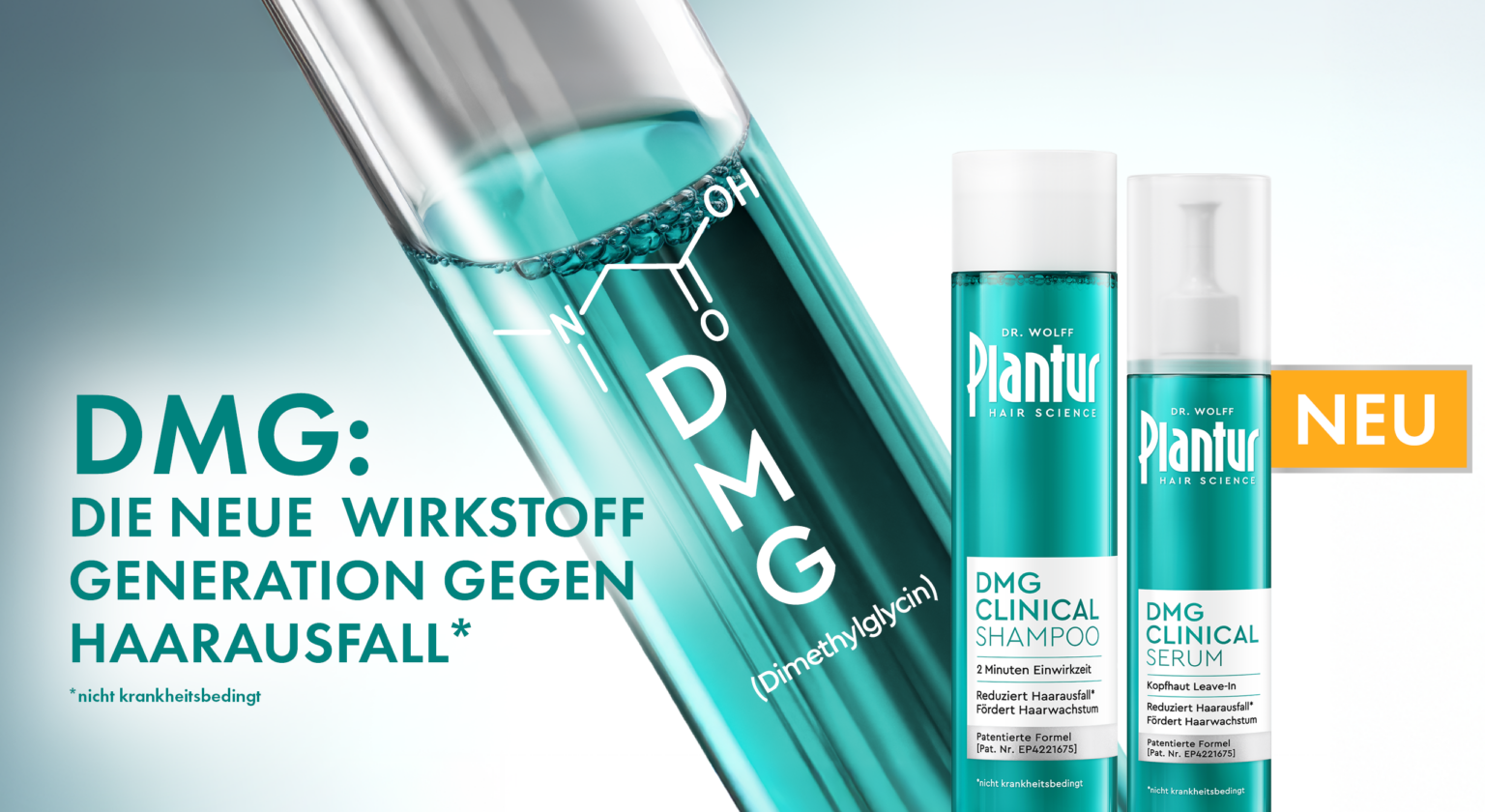 Plantur führt neues DMG Clinical Shampoo und Serum ein - Dr. Wolff Group